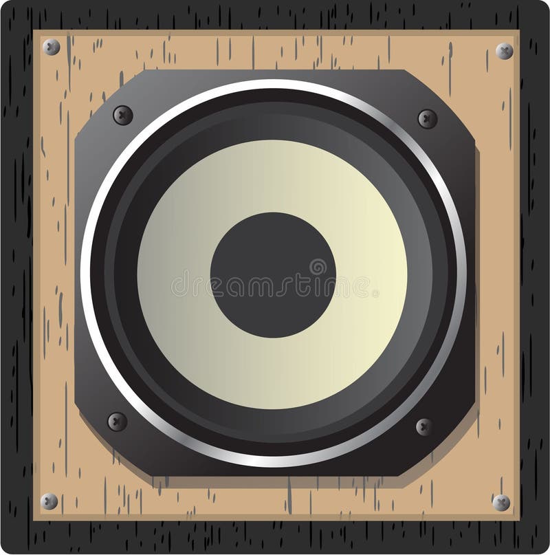 Illustration of Loudspeaker Stock Illustration - Illustration of ...