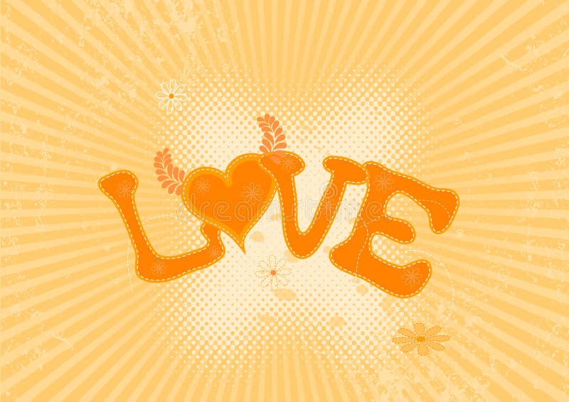 Illustration of Love. Vector Stock Vector - Illustration of card, heart ...