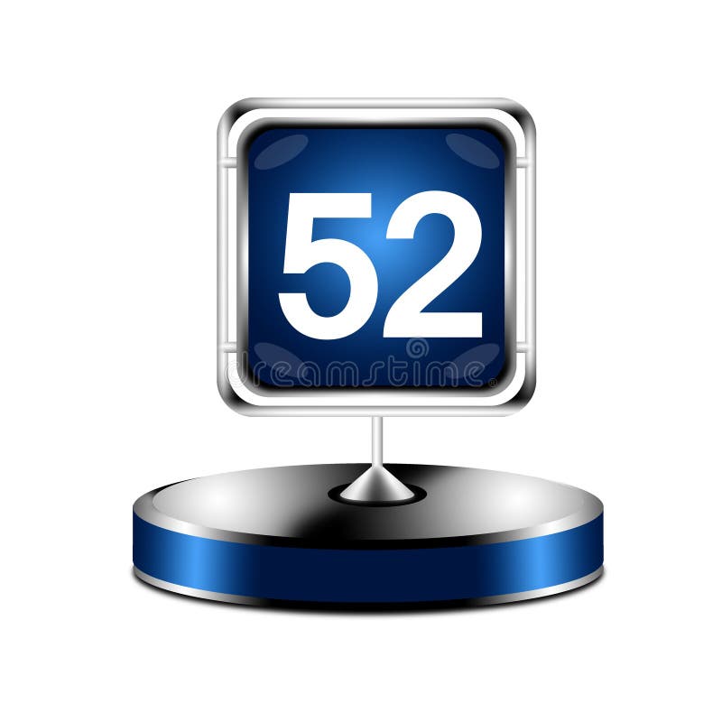 Number 52 Stock Illustrations – 751 Number 52 Stock Illustrations ...