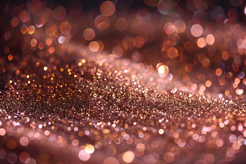 Luxury Rose Gold Glitter Background Texture, Glittery and Shiny Pattern ...