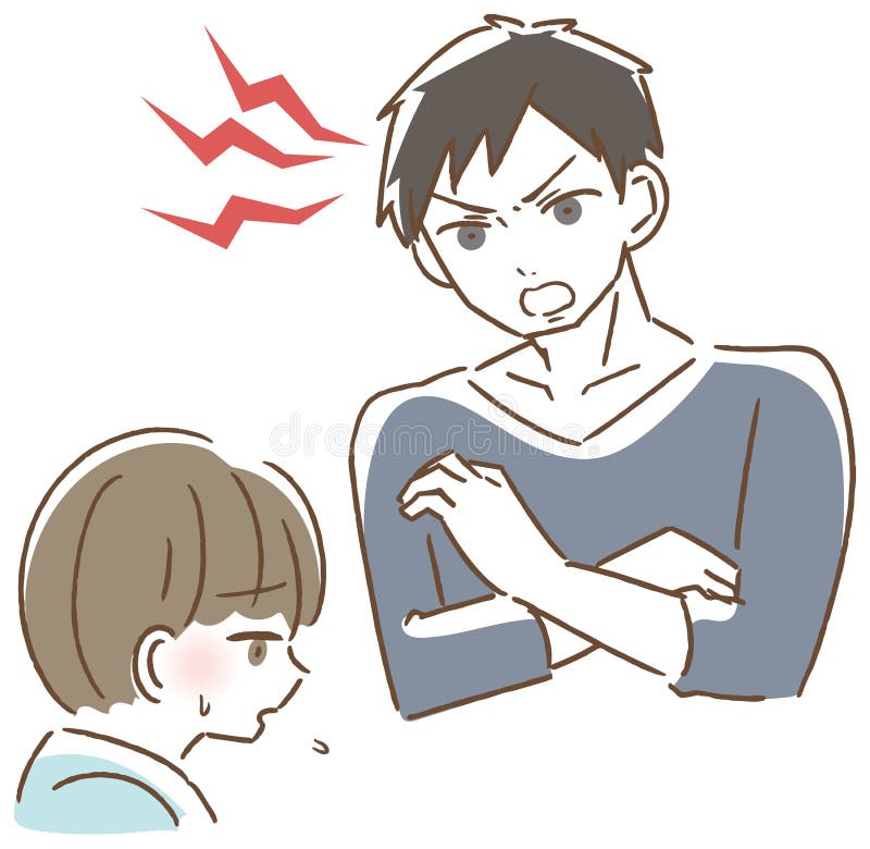 Scolding Child Stock Illustrations – 434 Scolding Child Stock ...