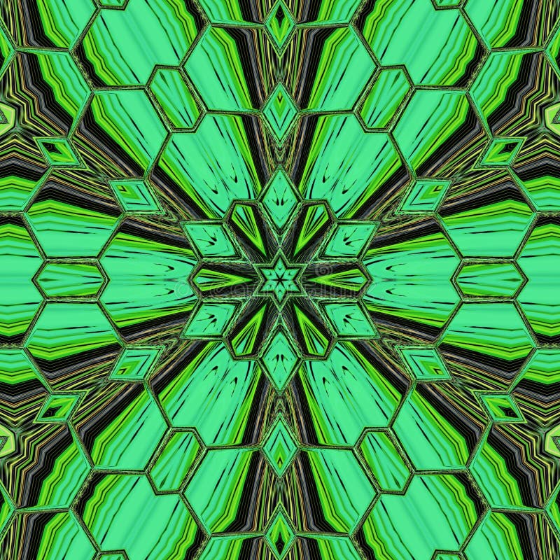 Liquid Green Mandala Stock Illustrations – 223 Liquid Green Mandala ...