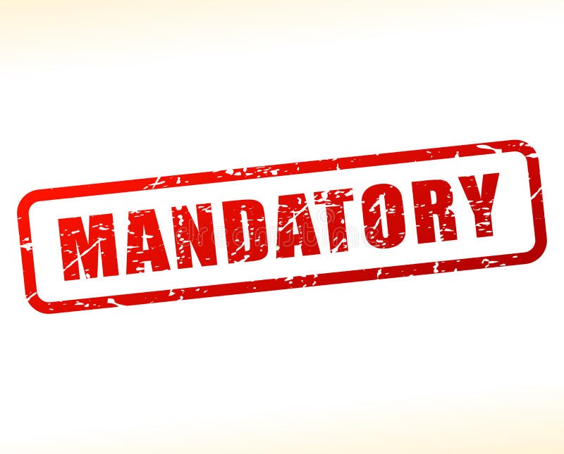 Mandatory Stamp Stock Illustrations – 190 Mandatory Stamp Stock ...
