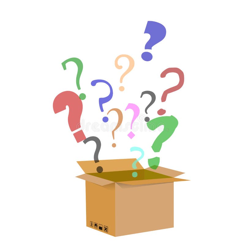 Illustration, so Many Question Stock Vector - Illustration of ...