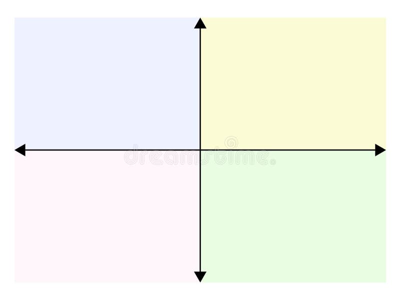 Illustration of Matrix Diagram (matrix Table) Stock Vector ...