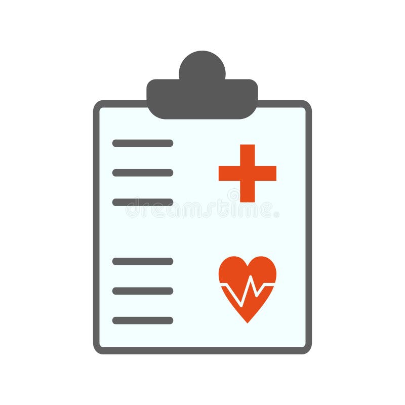 Illustration Medical Chart Icon for Personal and Commercial Use ...