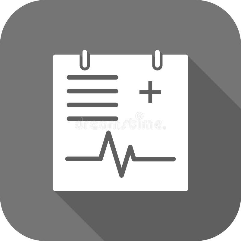 Illustration Medical Chart Icon for Personal and Commercial Use. Stock ...
