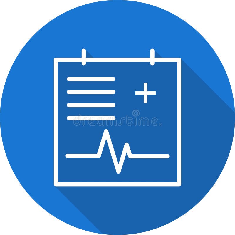 Illustration Medical Chart Icon for Personal and Commercial Use. Stock ...