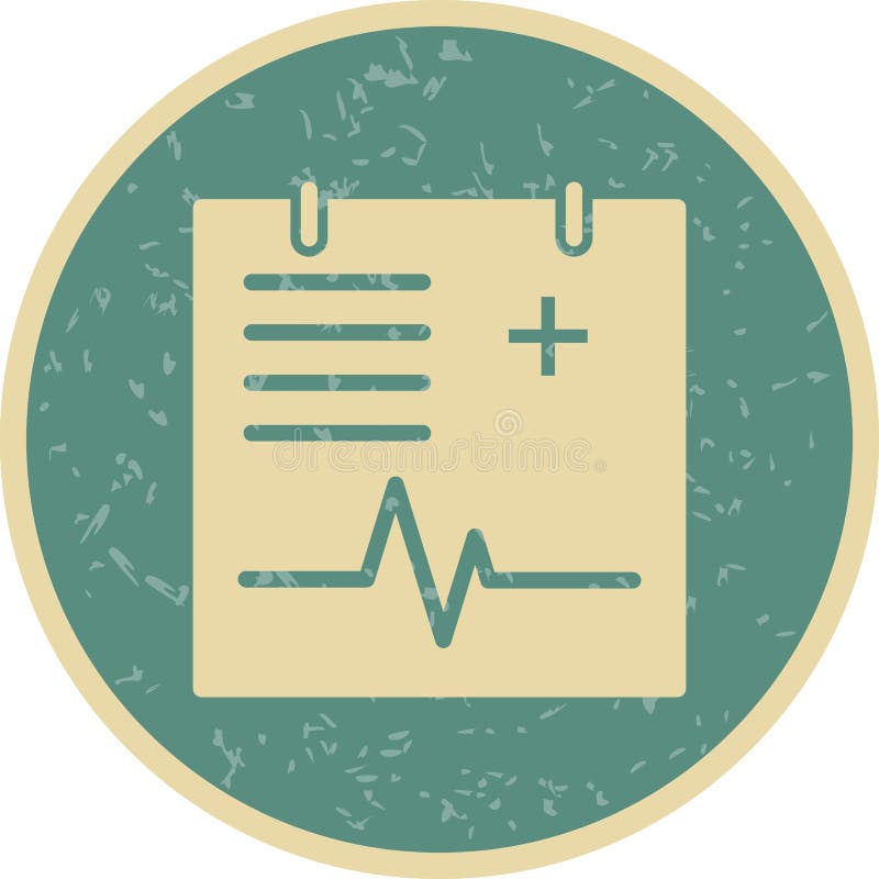 Illustration Medical Chart Icon for Personal and Commercial Use. Stock ...