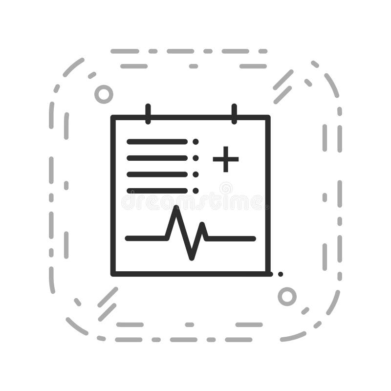 Illustration Medical Chart Icon for Personal and Commercial Use. Stock ...