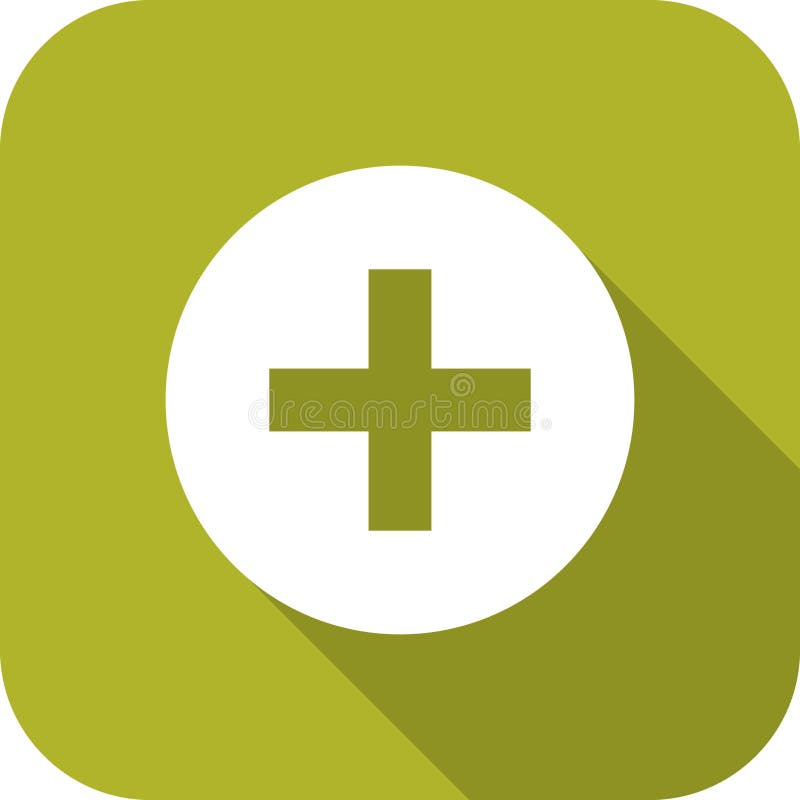 Illustration Medical Sign Icon for Personal and Commercial Use. Stock ...