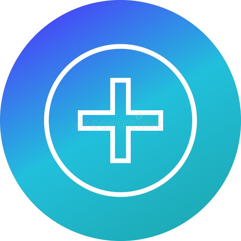 Illustration Medical Sign Icon for Personal and Commercial Use. Stock ...