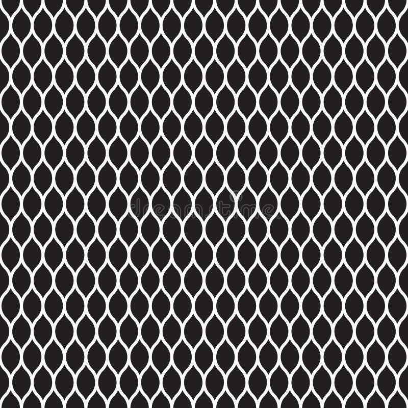Illustration of Mesh, Fishnet. White Wavy Lines Stock Illustration ...