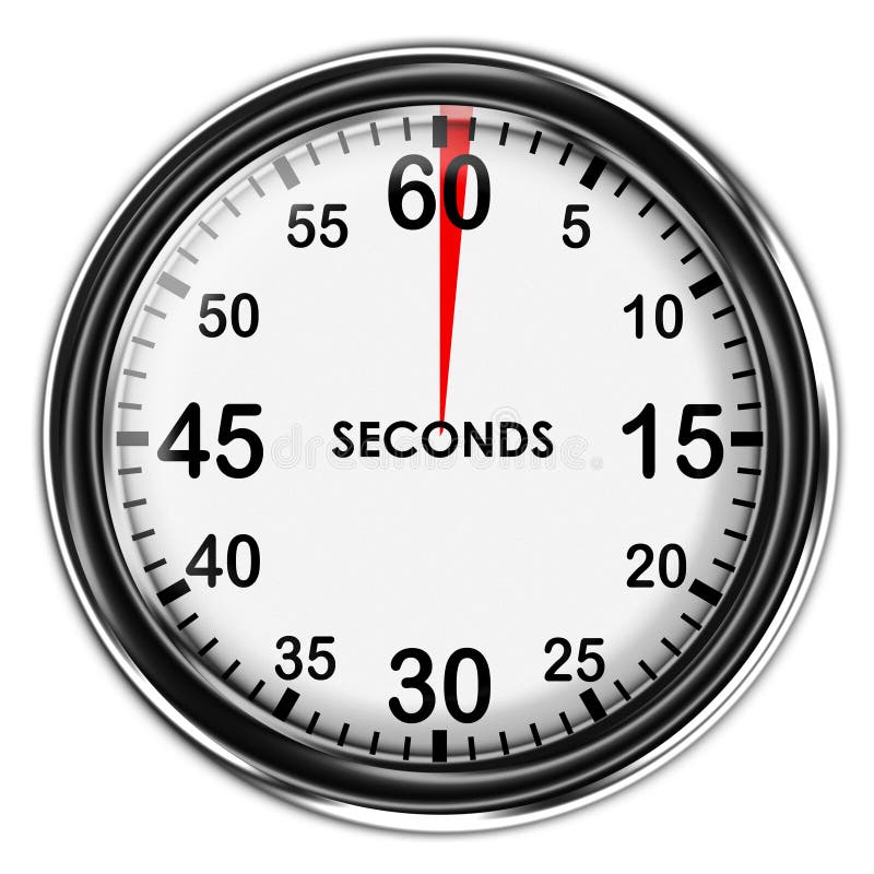 Illustration Metallic Stopwatch. Stock Illustration - Illustration of ...