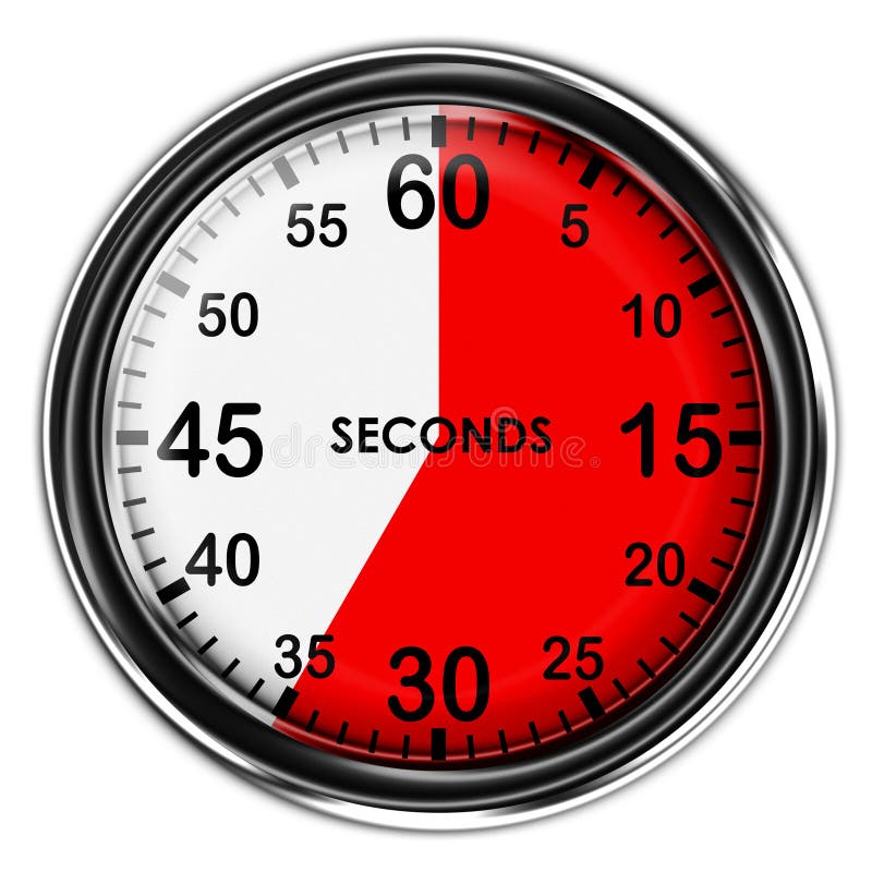 Illustration Metallic Stopwatch. Stock Illustration - Illustration of ...