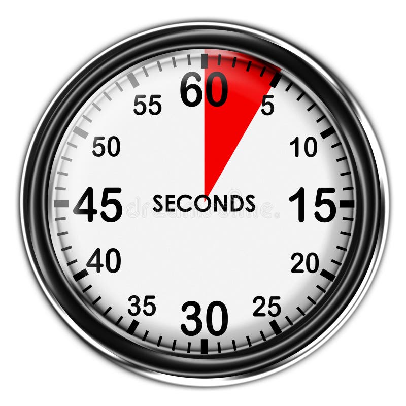 Illustration Metallic Stopwatch. Stock Illustration - Illustration of ...