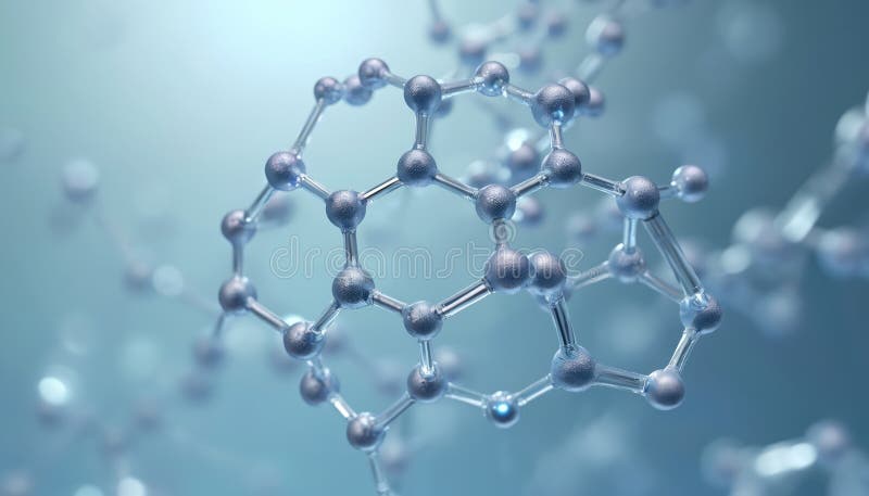 Illustration of Methanol Molecule Structure. 3D Model, Molecular ...