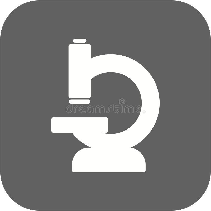 Illustration Microscope Icon for Personal and Commercial Use. Stock ...