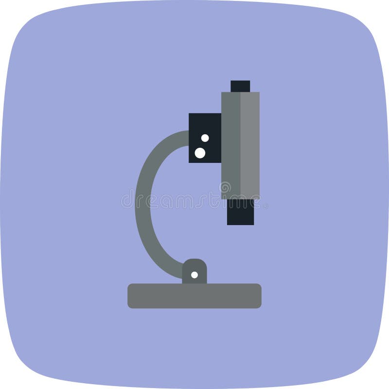 Illustration Microscope Icon for Personal and Commercial Use. Stock ...