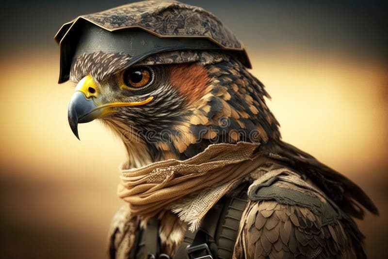 Illustration of the Military Eagle Stock Illustration - Illustration of ...