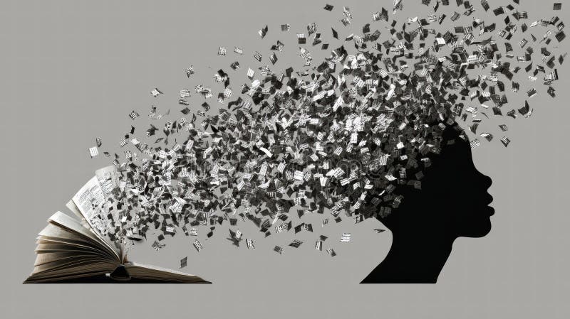 Illustration of Mindset Breakthrough and Future Self Potential Stock ...