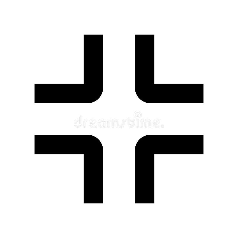 Illustration of the Minimize Button Icon Vector Design Stock ...