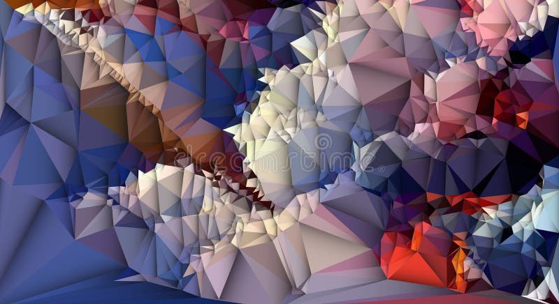 Illustration Modern Abstract Polygon Shape for Wallpaper Background ...