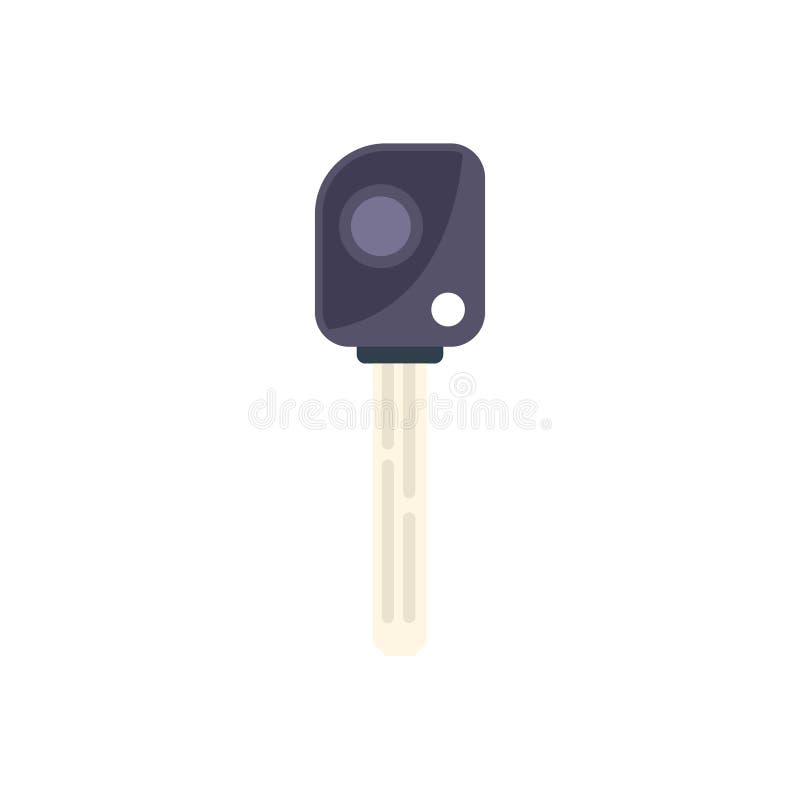 Modern Car Key with Remote Control Locking System Stock Vector ...
