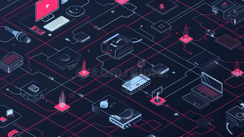 1,888 Computers Connected Stock Photos - Free & Royalty-Free Stock ...