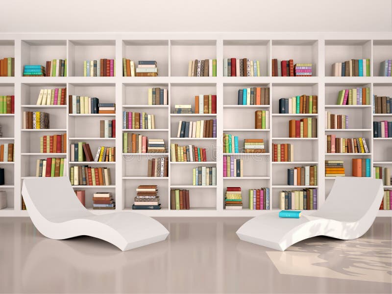 Minimalistic Library Stock Illustrations – 615 Minimalistic Library ...