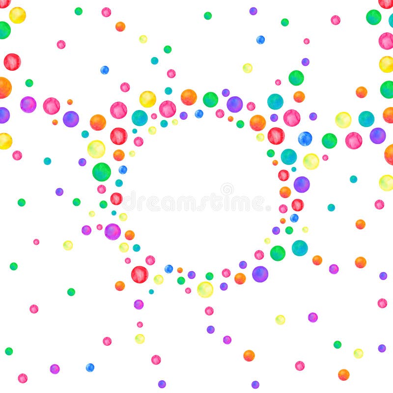 Molecules Bond Together. Multicolor Molecules Pattern. Stock ...