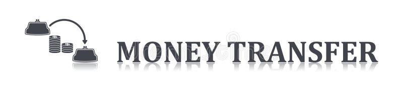Concept of money transfer stock illustration. Illustration of business ...