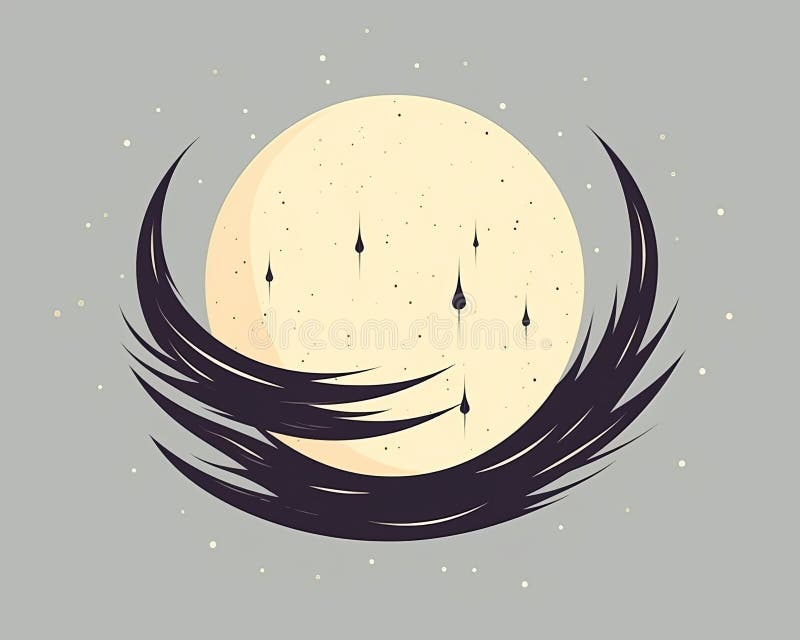 Rain Falling Moon Stock Illustrations – 653 Rain Falling Moon Stock ...