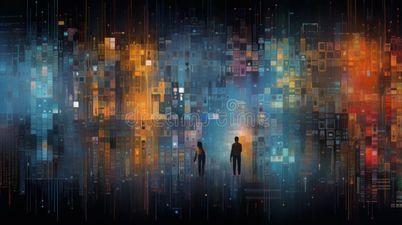 Abstract Urban Data Rain stock image. Image of cyberpunk - 319124111 Abstract Urban Data Rain stock image. Image of cyberpunk - 319124111
