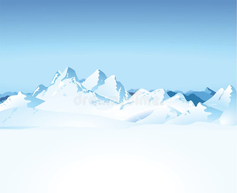 Mountain Range Illustration Stock Vector - Illustration of field ...