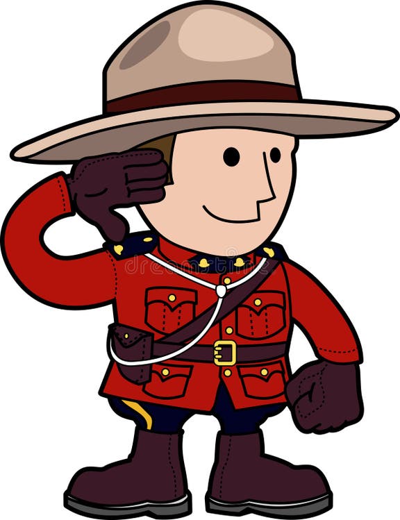 Illustration of mounty stock vector. Illustration of mountie - 7005668