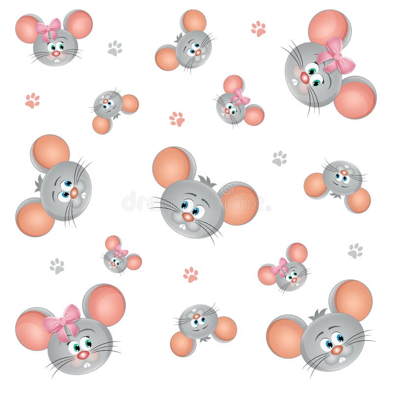 Illustration of Mouse Background Texture Stock Illustration ...