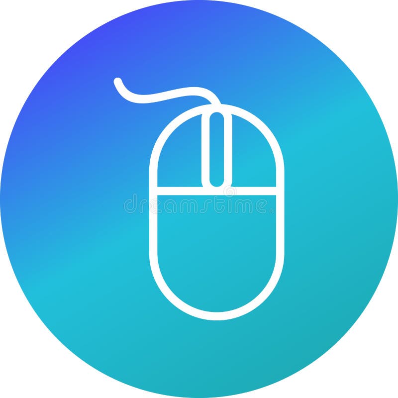 Illustration Mouse Icon for Personal and Commercial Use. Stock ...