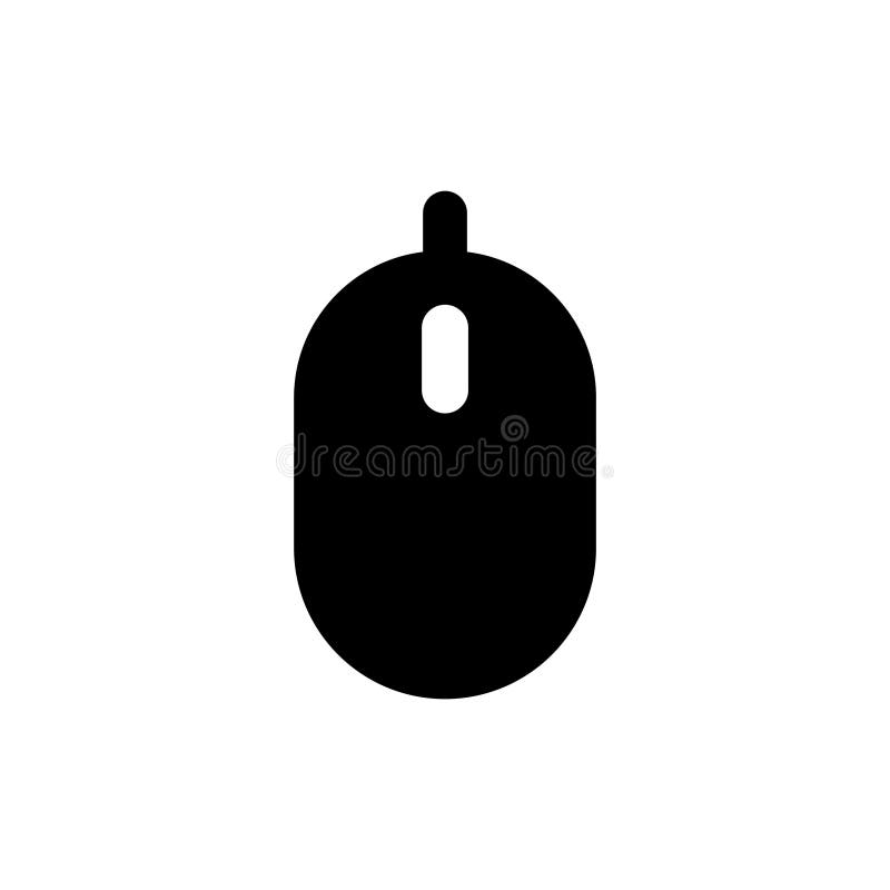 Illustration of Mouse Tool. Isolated Vector Illustration Stock Vector ...