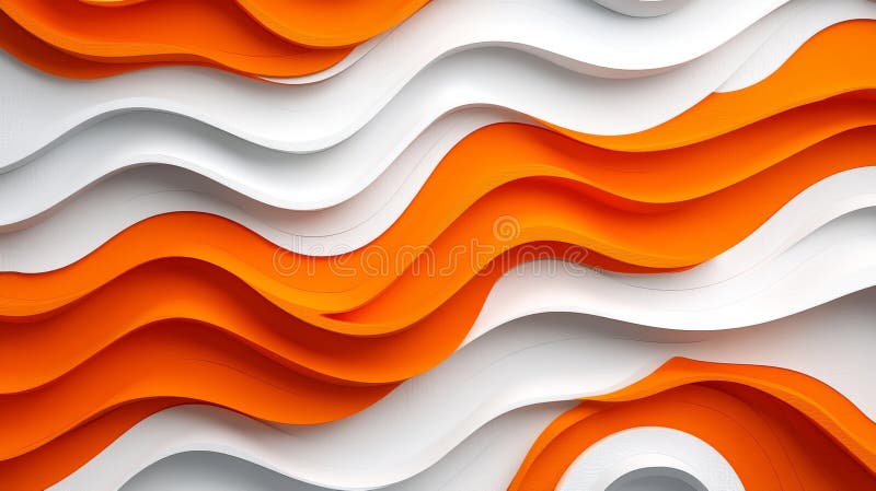 The Illustration Movement - Waves is a Dynamic Abstract Composition ...