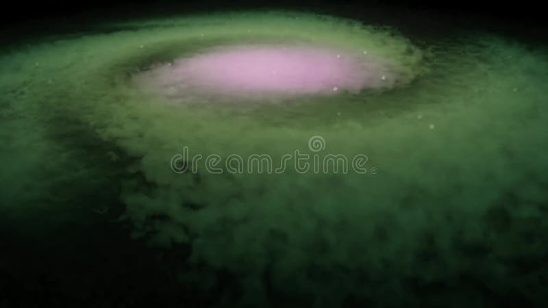 Illustration of Moving Galaxy Rotating with Light in the Center ...