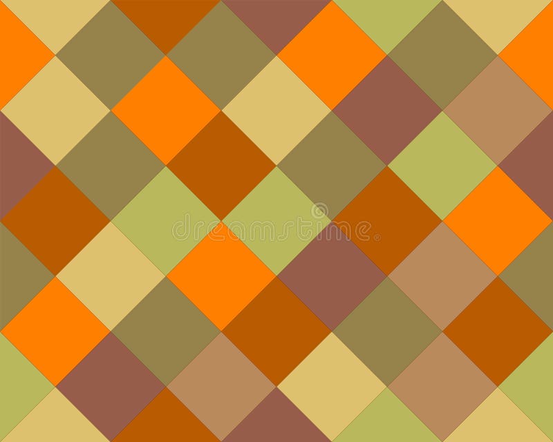 Illustration. Multi-colored Seamless Pattern with a Cell Pattern with ...