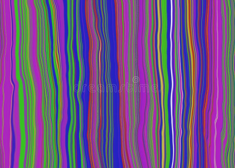 Illustration of Multicolored Stripes Abstract Background Stock ...