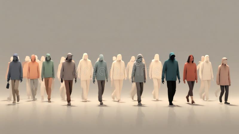 An Illustration of Multiple Individuals Walking by a Person in Need ...