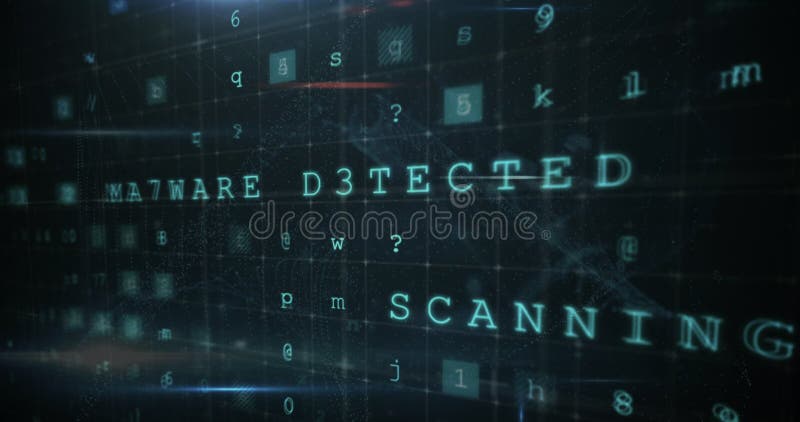 Illustration of Multiple Words with Letters, Number and Symbols Against ...