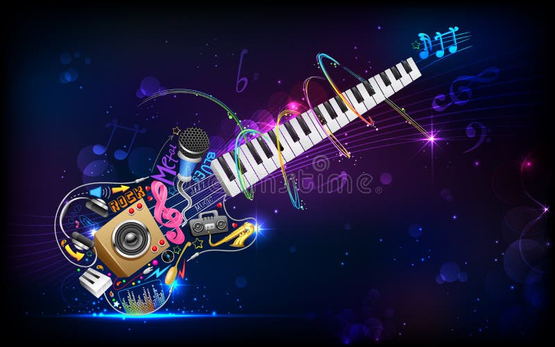 Music performance graphic stock vector. Illustration of player - 21497213