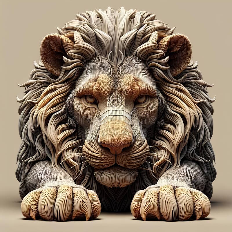 Illustration of a Mystical Creature in 3d Stock Illustration ...