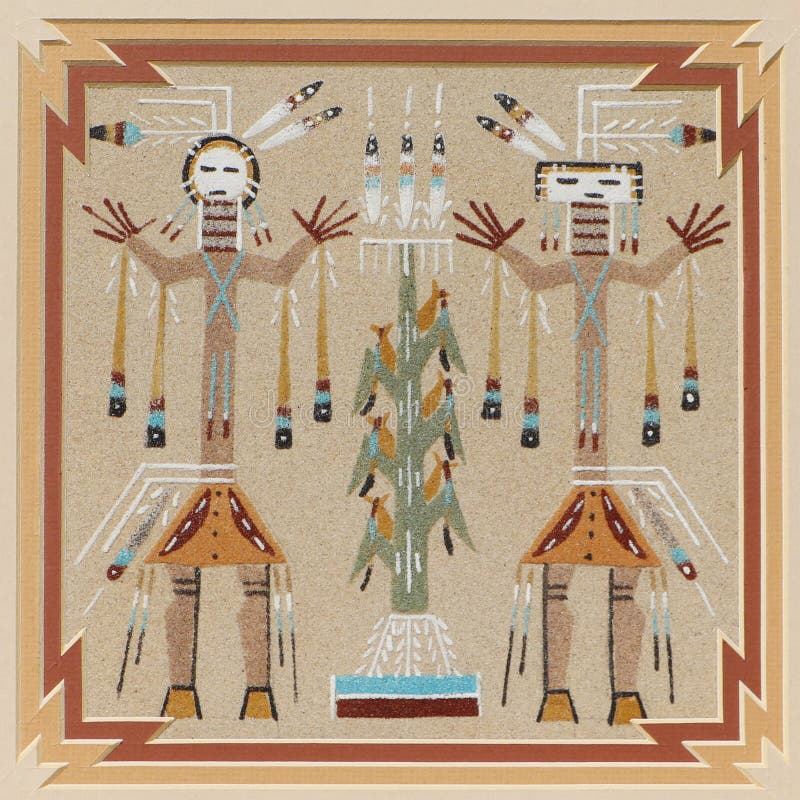 Native American Sand Painting Designs