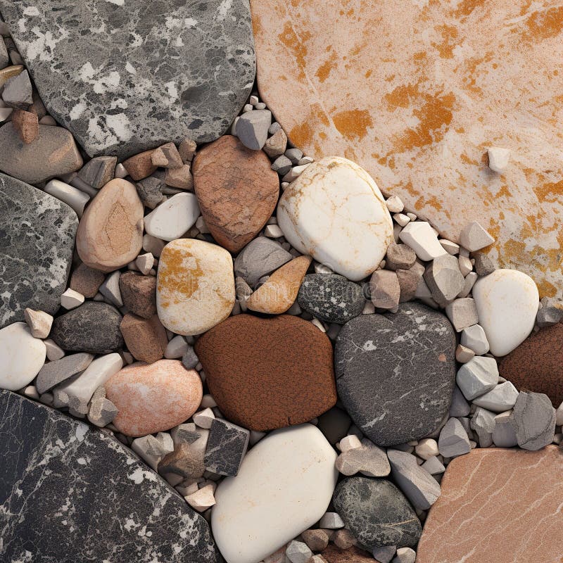 Illustration of Natural Colored Granite for Digital Paper, Generative ...