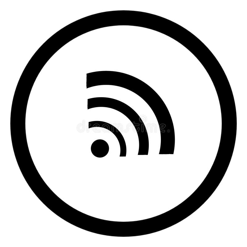 Illustration Network Connection, Signal Stock Illustration ...